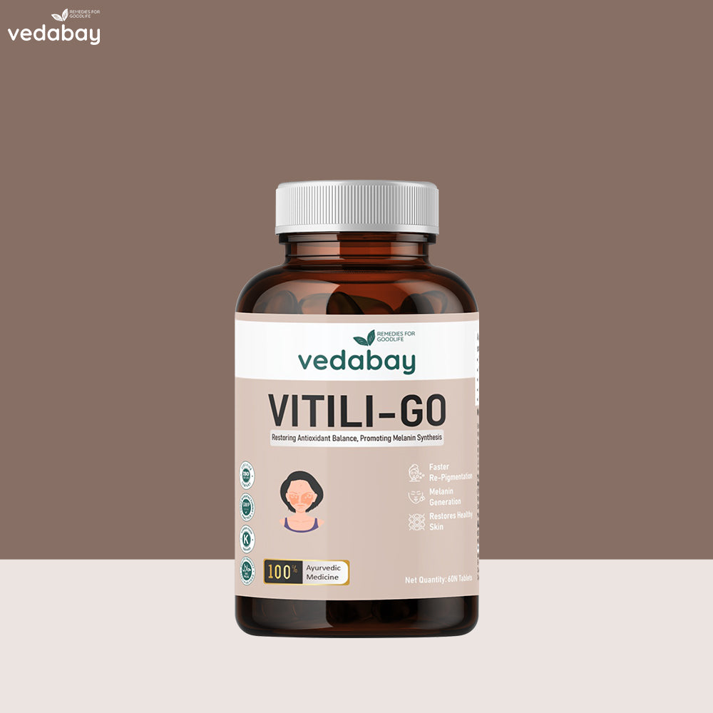 Vitiligo Melatonin Tablets for White Patches Repigmentation, Relieve ...